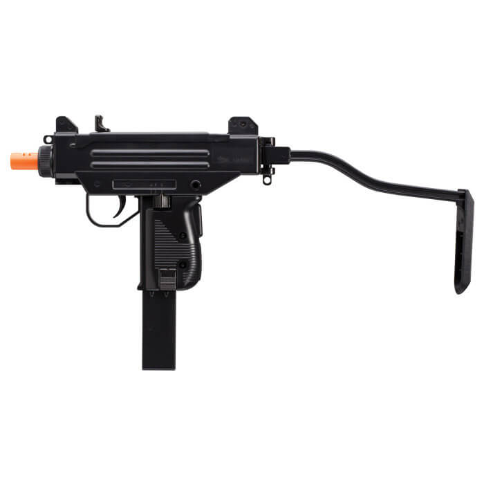 MINI UZI SPRING BLACK WITH STOCK | Elite Force Airsoft