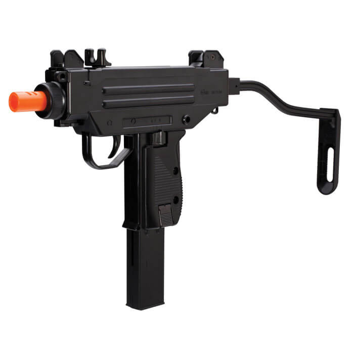 MINI UZI SPRING BLACK WITH STOCK | Elite Force Airsoft