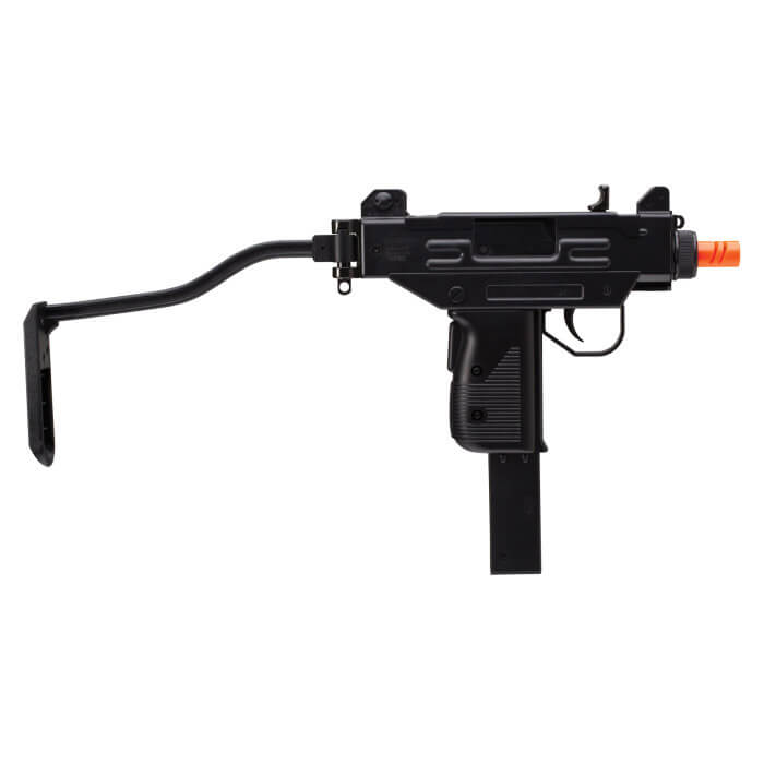 MINI UZI SPRING BLACK WITH STOCK | Elite Force Airsoft