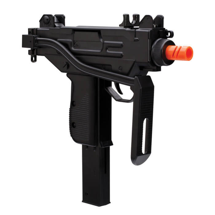 MINI UZI SPRING BLACK WITH STOCK | Elite Force Airsoft