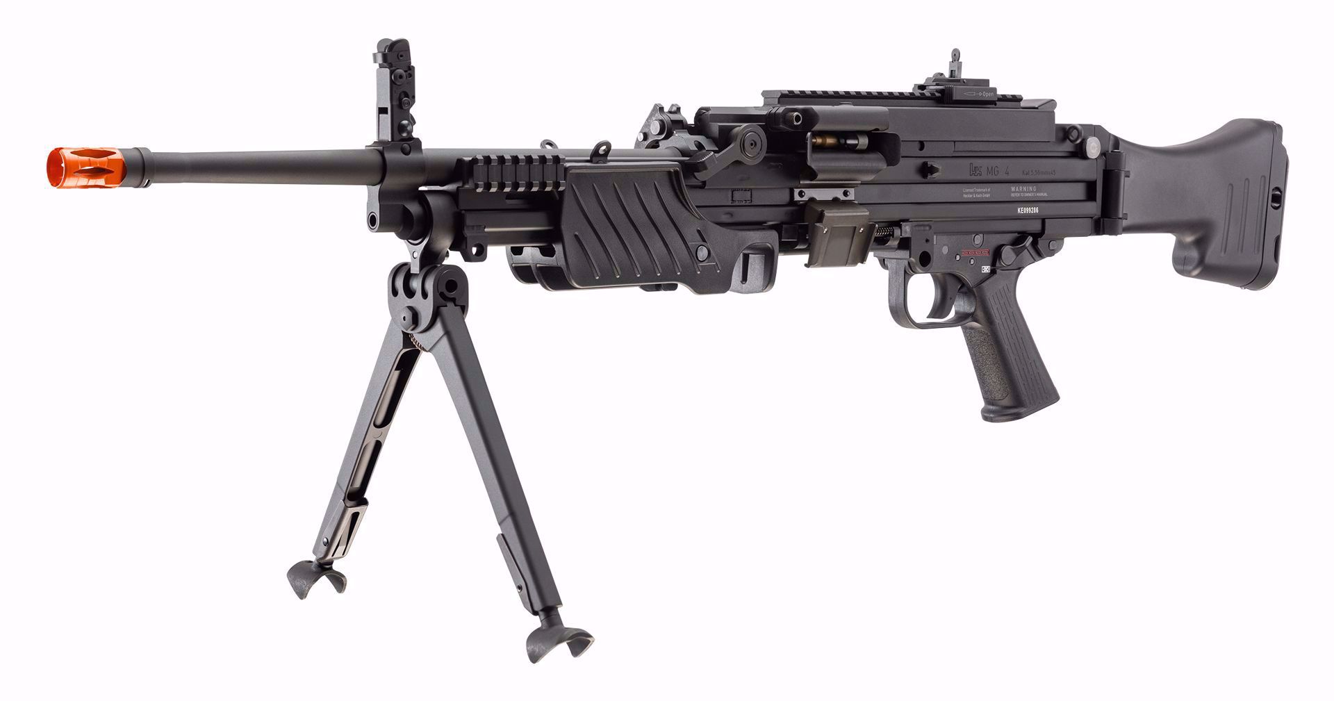 HK MG4 AIRSOFT AEG HIGH CAPACITY RIFLE 6MM | Elite Force Airsoft